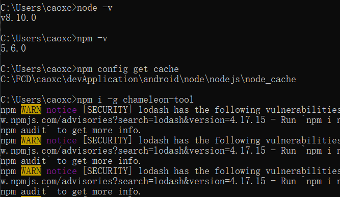 cml -v 命令不生效 · Issue #465 · didi/chameleon · GitHub