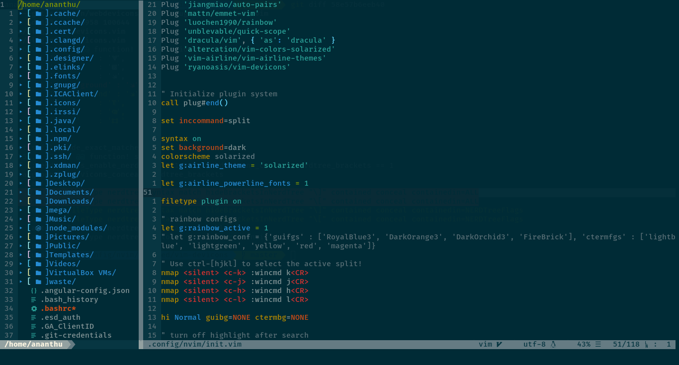 bracket issue · Issue #327 · ryanoasis/vim-devicons · GitHub