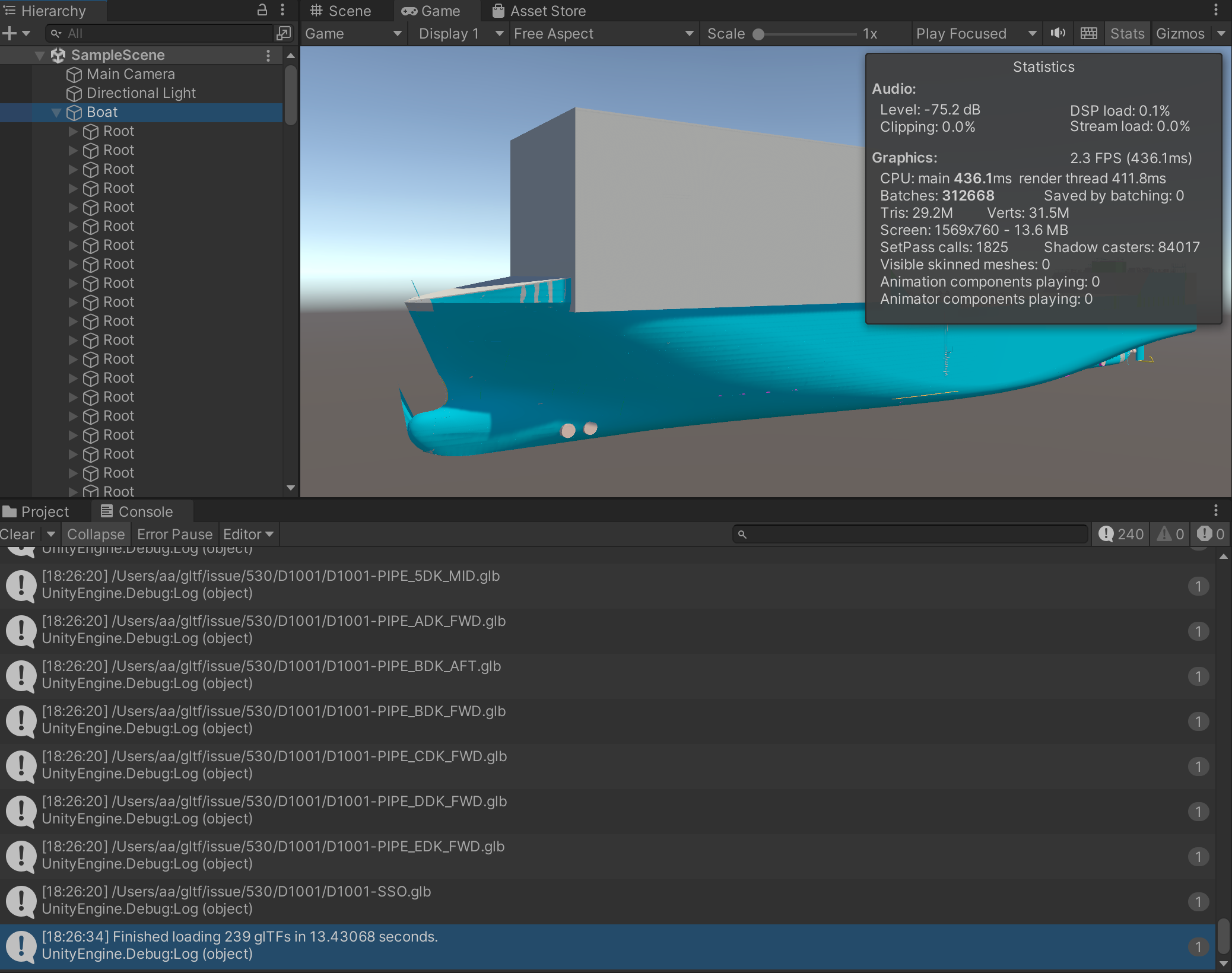 Problems loading large model files · Issue #530 · atteneder/glTFast · GitHub