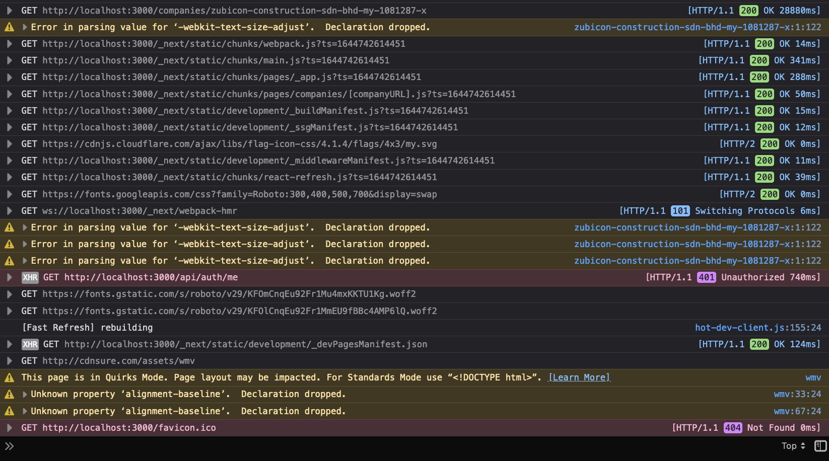 Long TTFB in localhost · vercel next.js · Discussion #34353 · GitHub