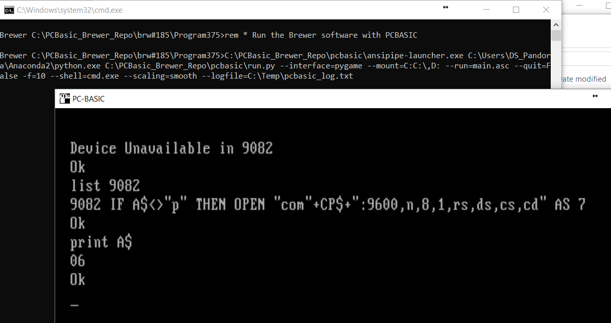 Problem with CHAIN MERGE · Issue #65 · robhagemans/pcbasic · GitHub