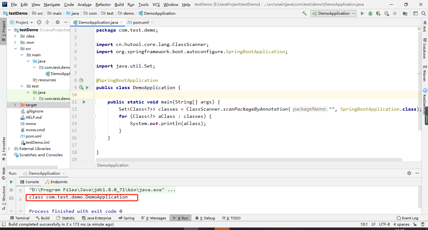 SpringBoot打包后 ClassScanner.scanPackageByAnnotation 报数组越界 · Issue #1074 ...