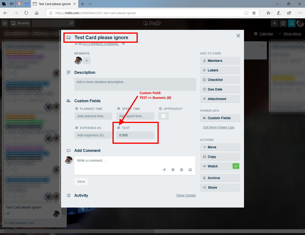 Powerup Custom Fields Type Numbers Bug · Issue 277 · Cdmdotnet Manatee Trello · Github