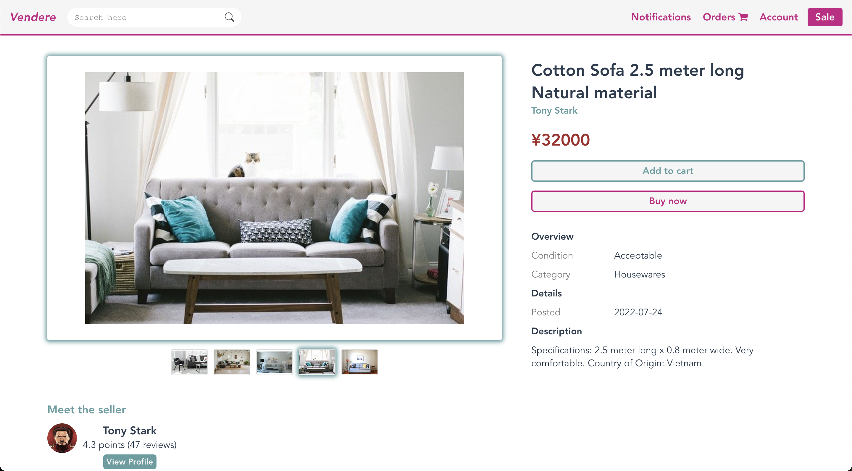 GitHub - minhieuchu/vendere