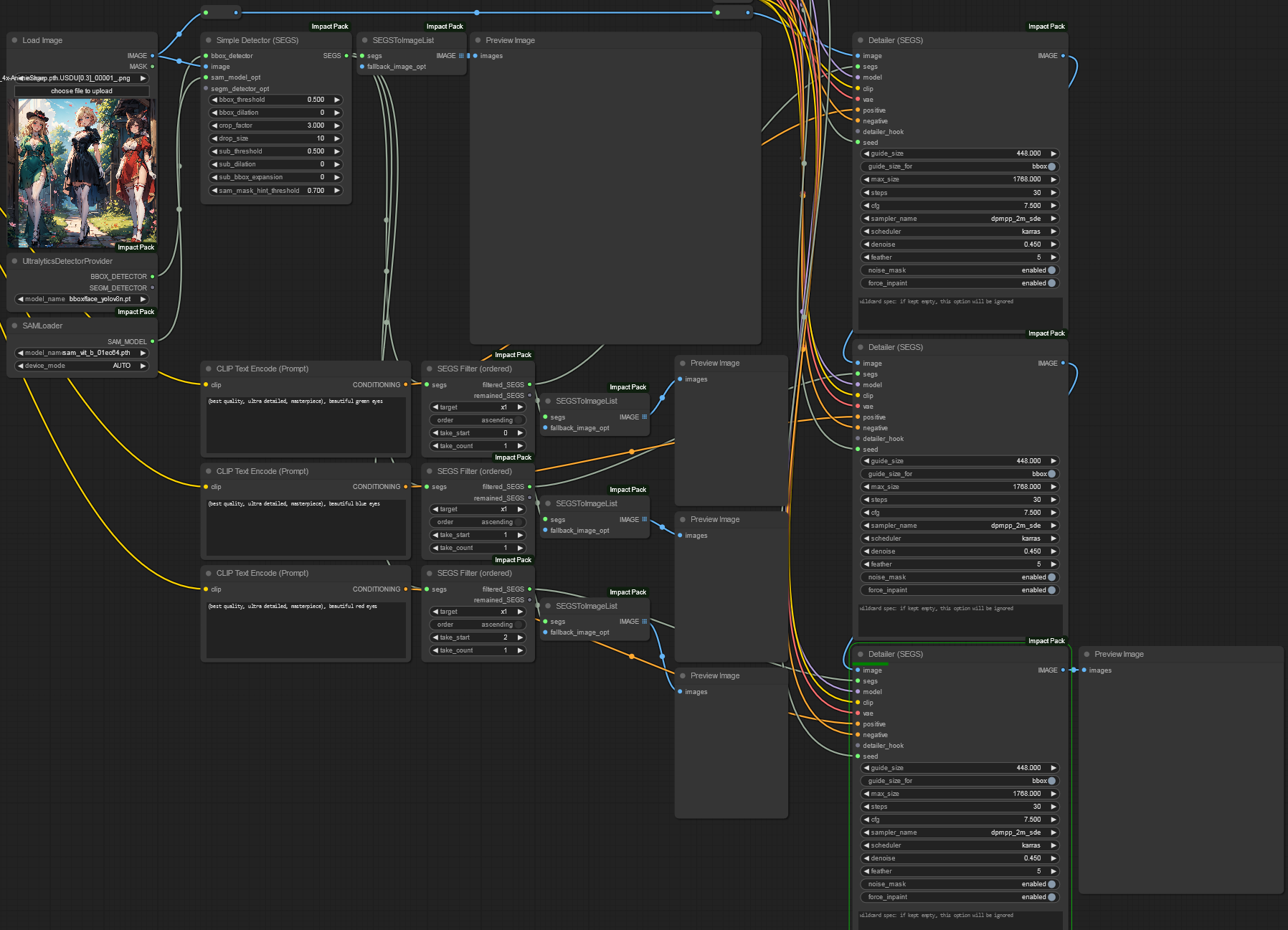FaceDetailer: apply different prompt in order of face appearance · Issue #148 · ltdrdata/ComfyUI ...