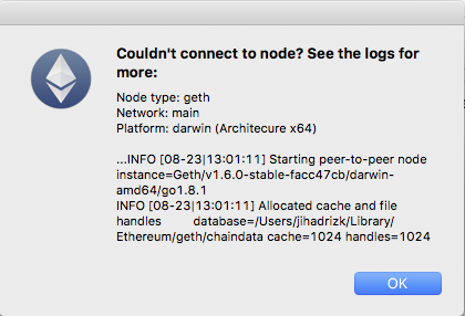 ethereum node connection error version 8.10 win 64 · Issue #2263 · ethereum/mist · GitHub