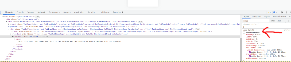  Text Field Horizontal Scroll When Label Is Too Long Issue 31125 