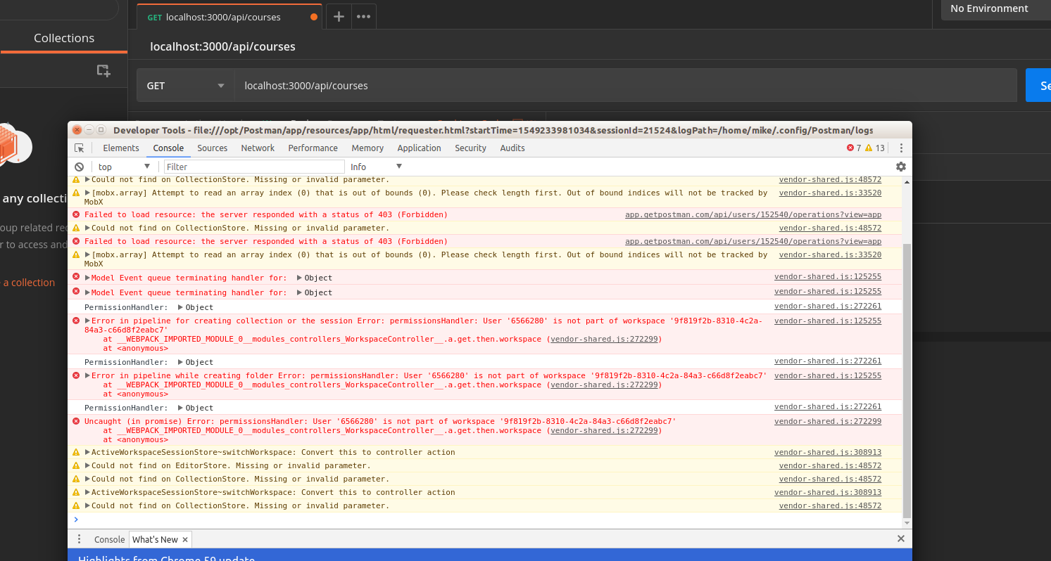 Can't create new folder / Can't save new request · Issue #4620 · postmanlabs/postman-app-support ...