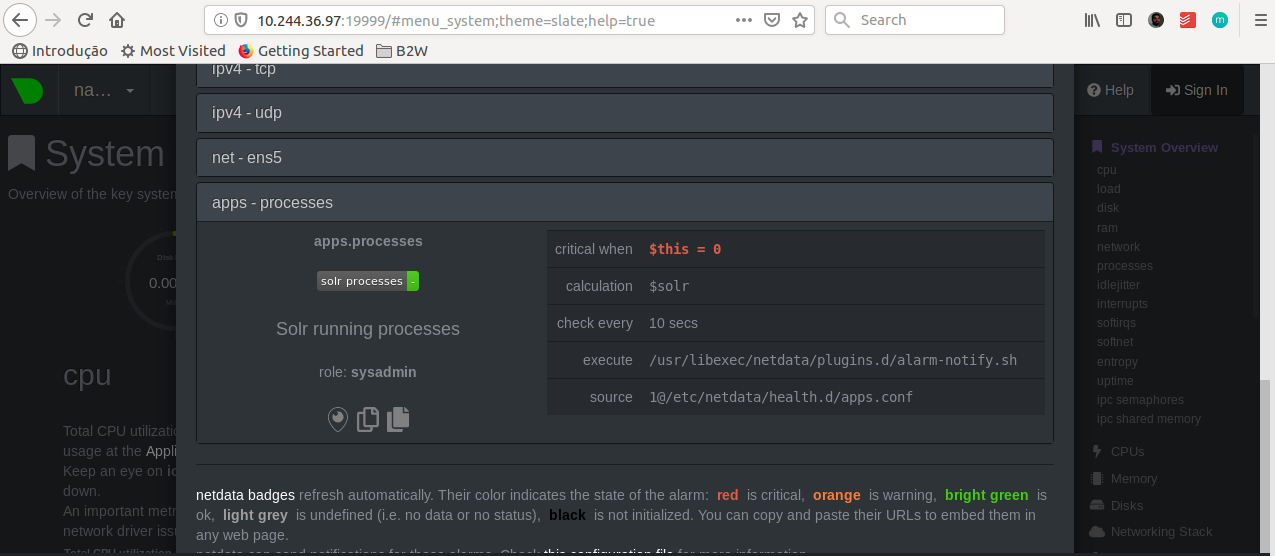 Netdata Application Processes Alerting · Issue 6809 · Netdata Netdata · Github