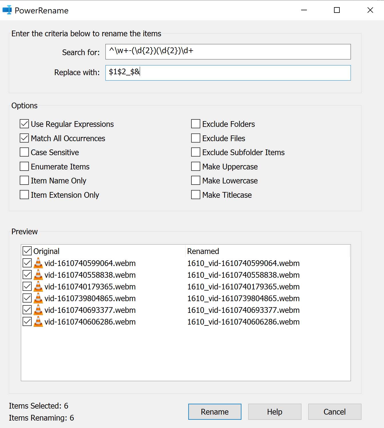 Powerrename Doesnt Have 0 Complete Match Contents Capturing Group · Issue 9178 · Microsoft