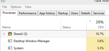 Image Editor consumes high CPU utilization · Issue #3221 · ShareX/ShareX · GitHub