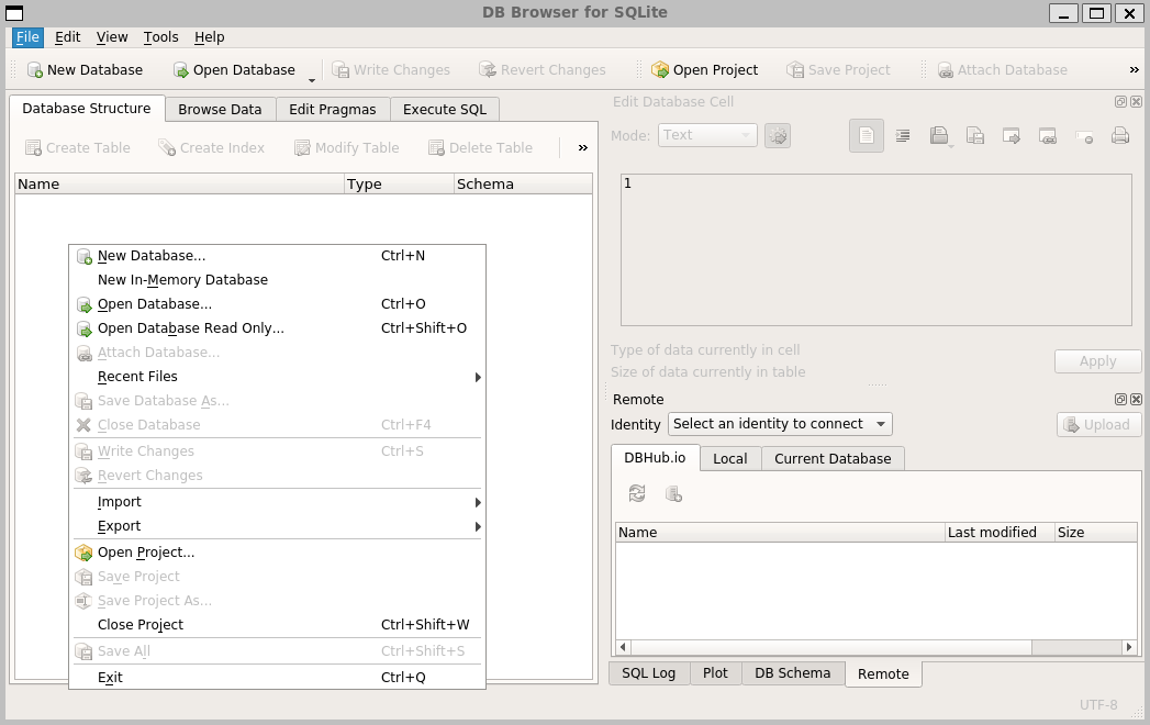 Bug Menus Become Detached · Issue 3228 · Sqlitebrowsersqlitebrowser · Github 