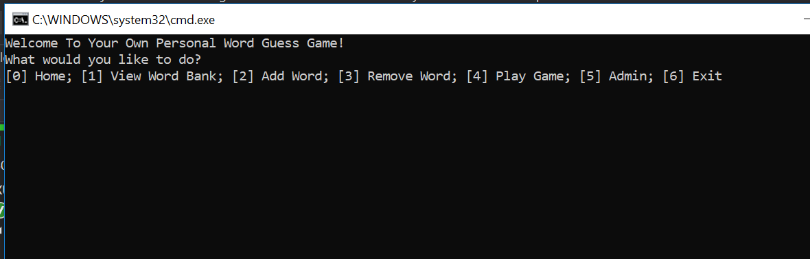 GitHub - Ddanul/LAB03-WordGuessGame: initial commit