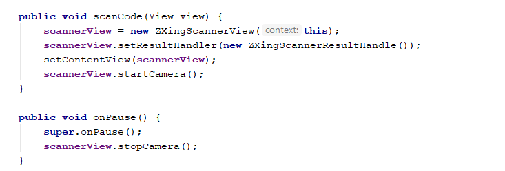 How to start and stop scanning? · Issue #397 · dm77/barcodescanner · GitHub