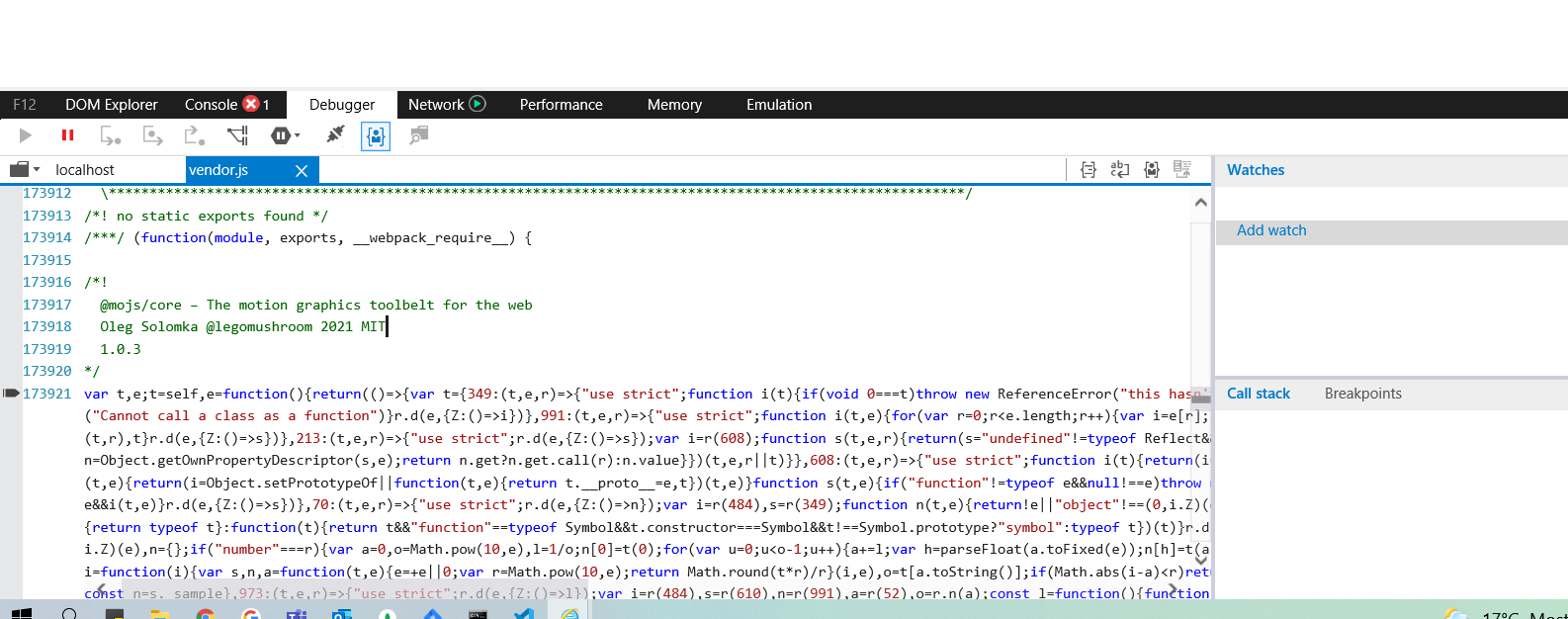 Not working on IE · Issue #255 · mojs/mojs · GitHub