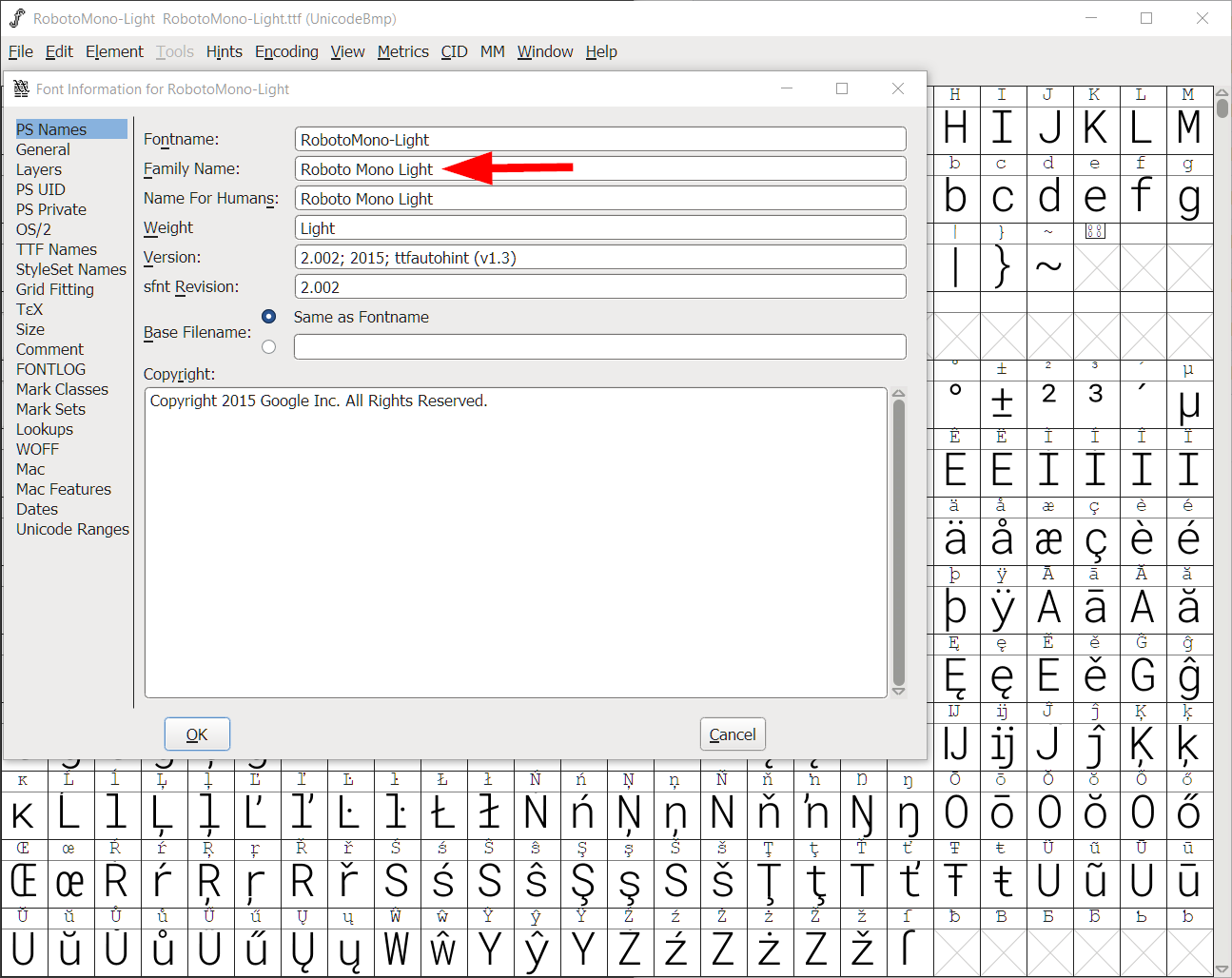 Roboto Mono fonts have incorrect `font family name` · Issue #2394 ...