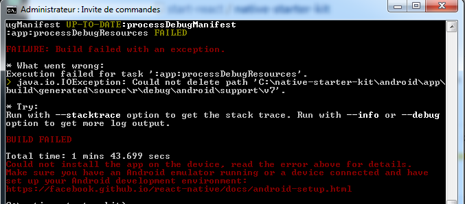 Native module CodePushNativeModule tried to override CodePushNativeModule for module name ...