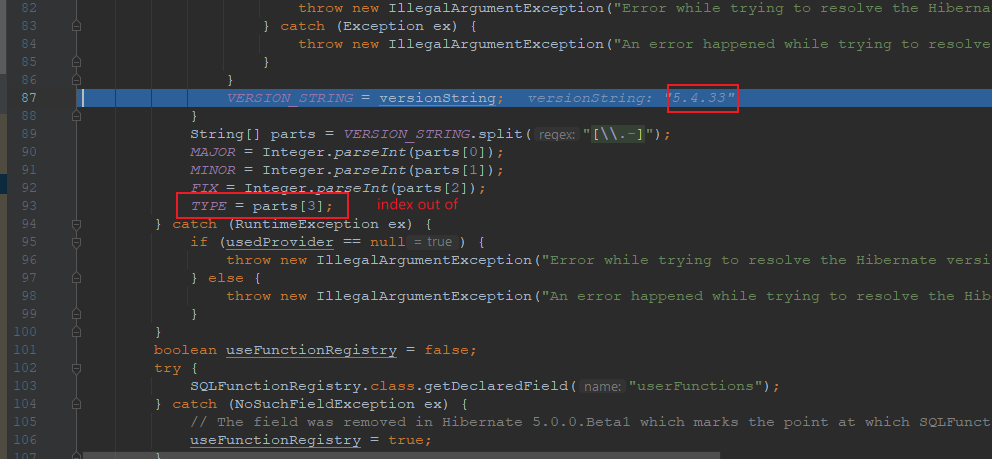 AbstractHibernateEntityManagerFactoryIntegrator Index 3 out of bounds for length 3 · Issue #1519 ...
