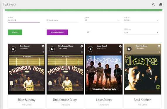 GitHub - rchamg01/Songify: Aplicación web para realizar búsquedas de música según parámetros y ...
