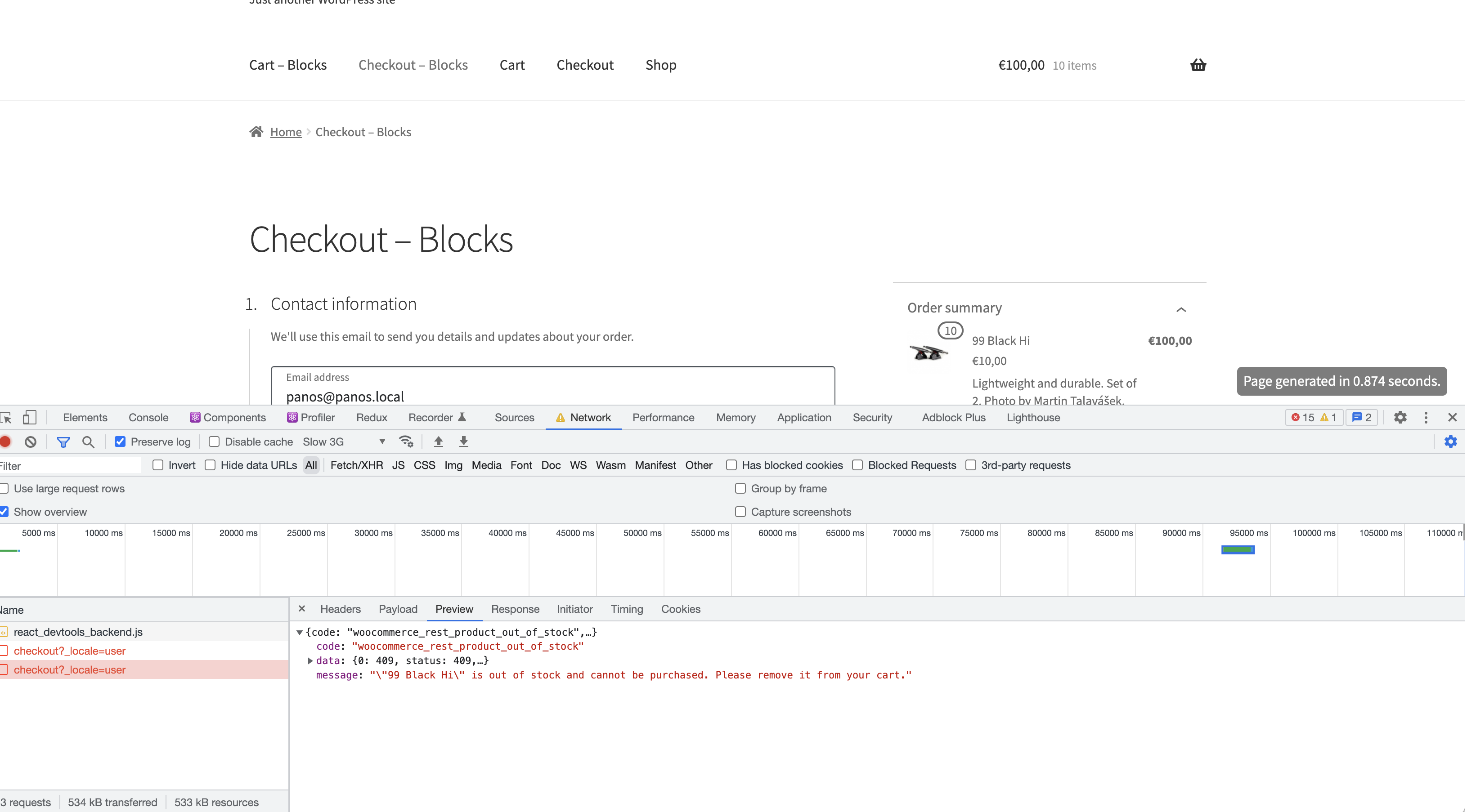 Error notices are not rendered in the cart/checkout blocks · Issue #6266 · woocommerce ...