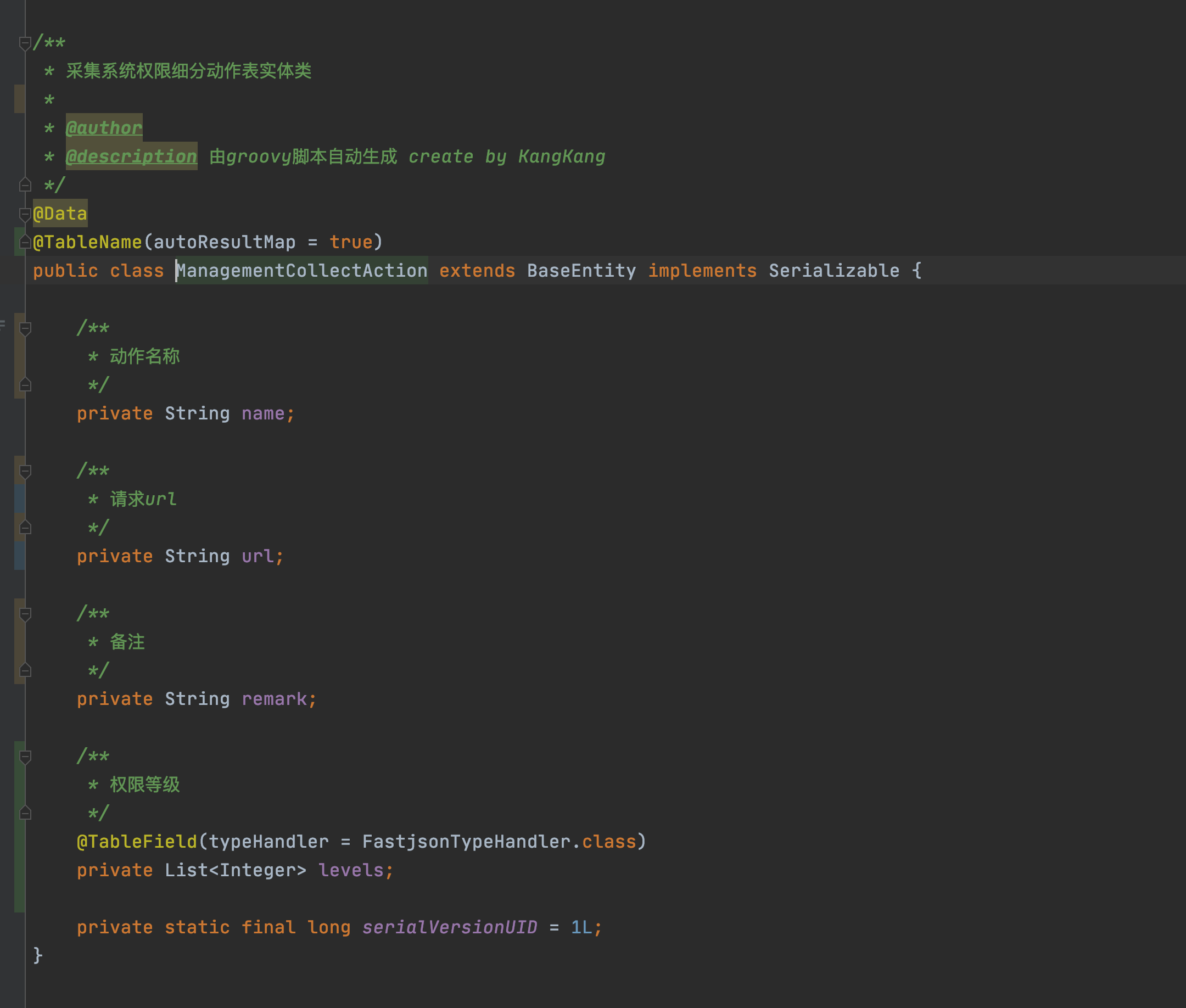 @TableName(autoResultMap = true) + @TableField(typeHandler = FastjsonTypeHandler.class ...