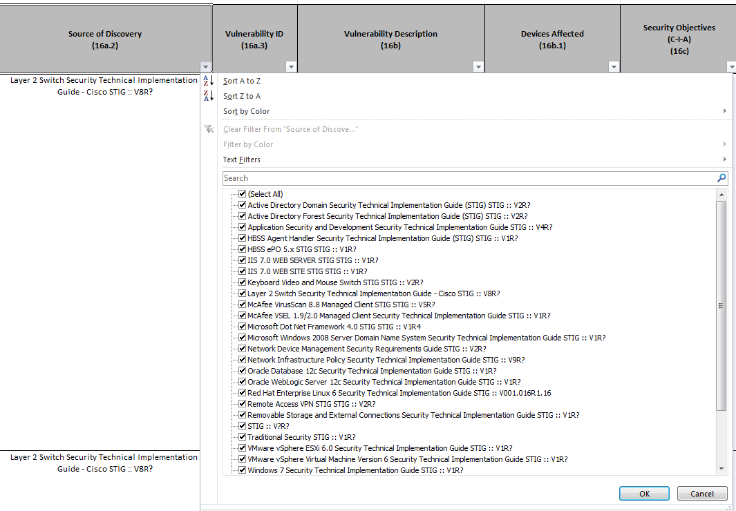 RAR/POAM Report shows "?" for the STIG revision number · Issue #129 ...