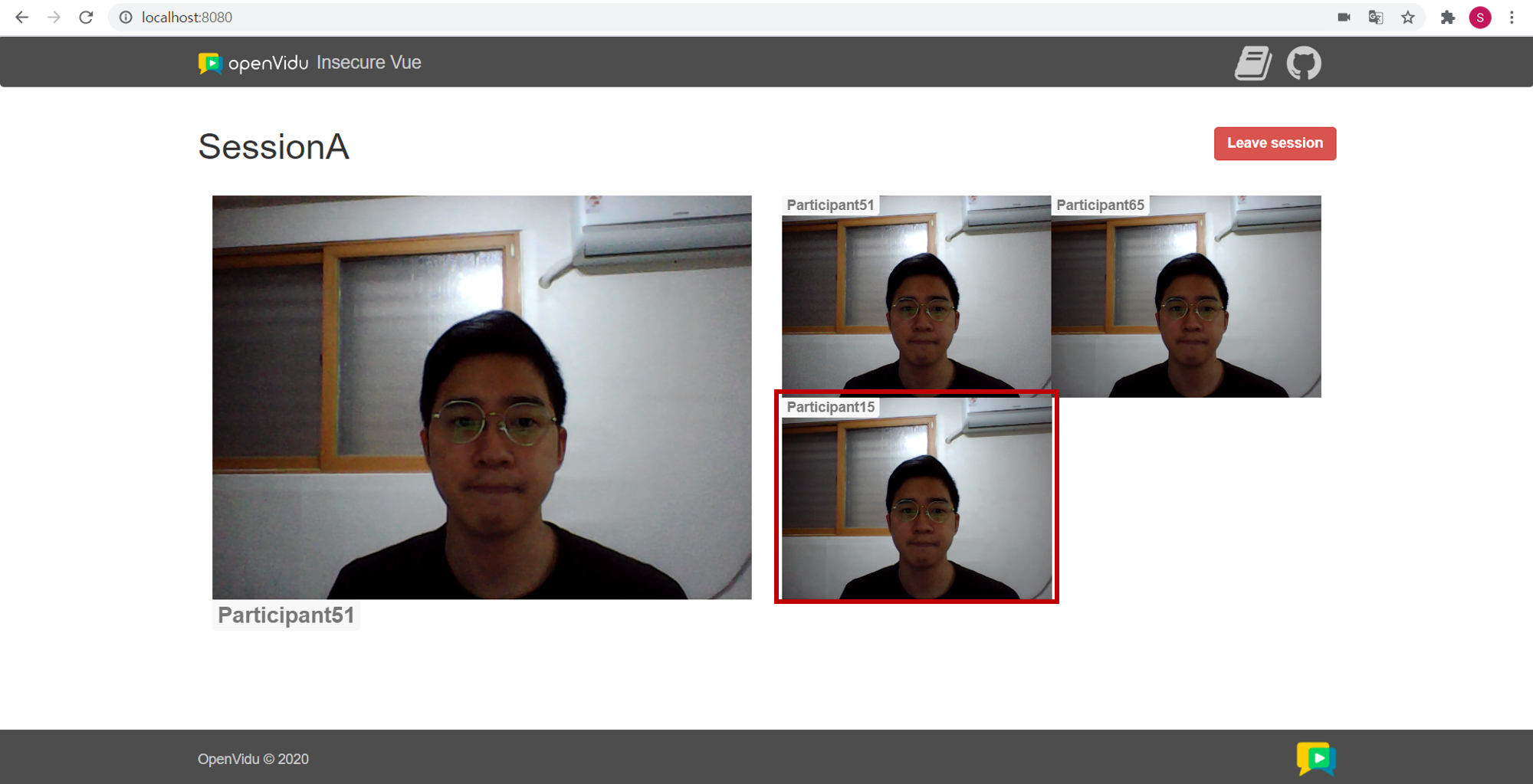 video not showing error when other subscriber/participant leaves · Issue #138 · OpenVidu ...