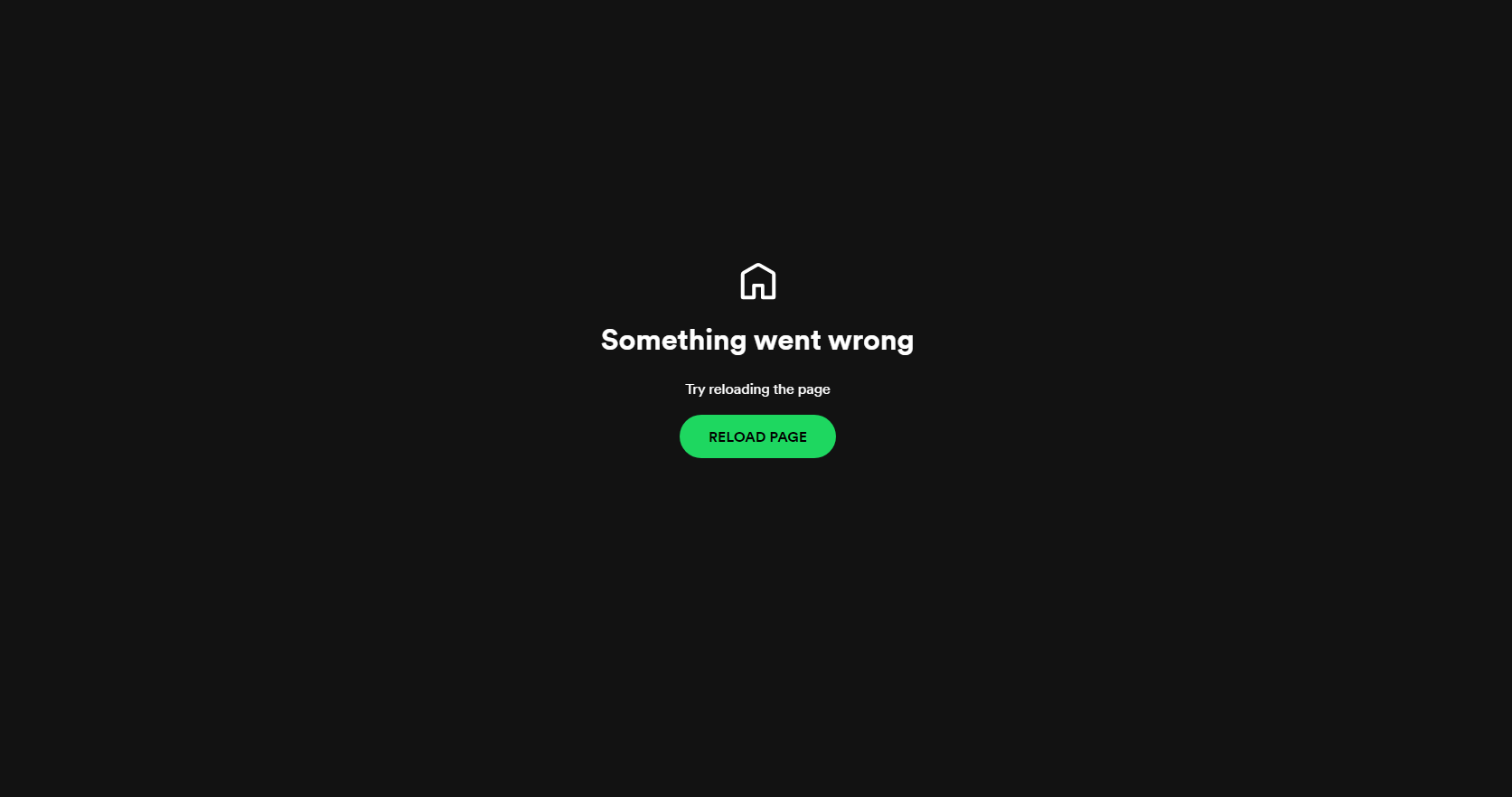 Something Went Wrong Try Reloading The Page · Issue 2215