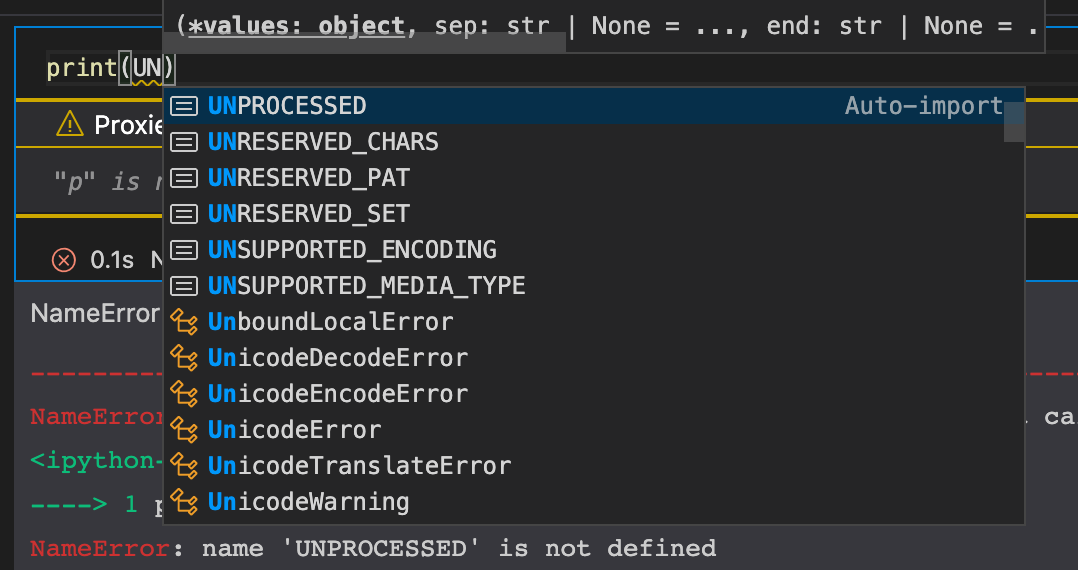 Auto-import code actions do not work in notebooks · Issue #1033 · microsoft/pylance-release · GitHub