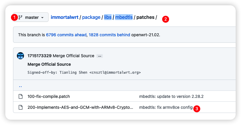master分支, libs/mbedtls 没有完整同步 openwrt/master · Issue #851 · immortalwrt/immortalwrt · GitHub