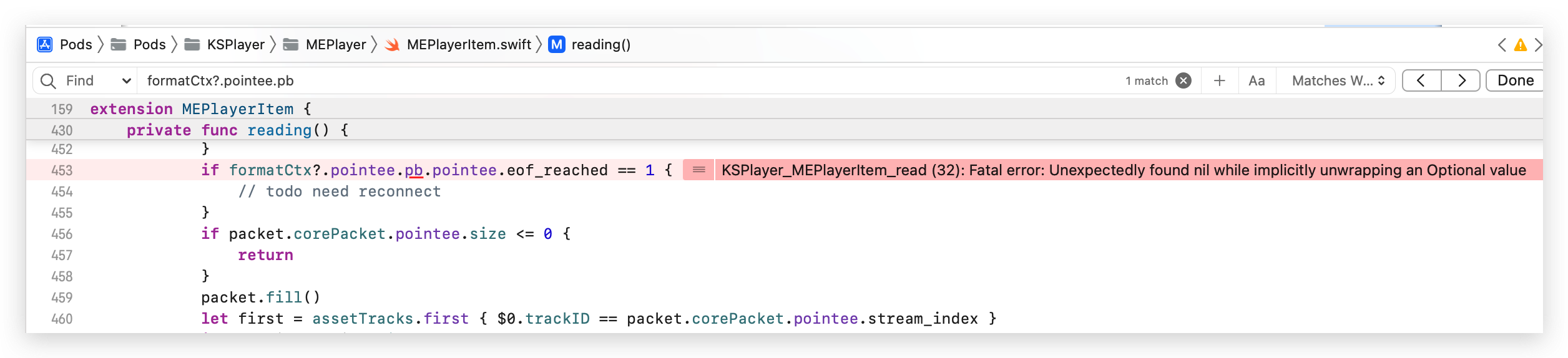 rtsp链接播放时会崩溃 · Issue #322 · kingslay/KSPlayer · GitHub