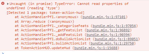 Token Action HUD does not display with new Token with a base class in PF1e · Issue #229 ...