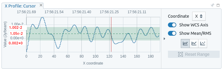 Display cursor values and mean/RMS values in profilers · Issue #56 ...