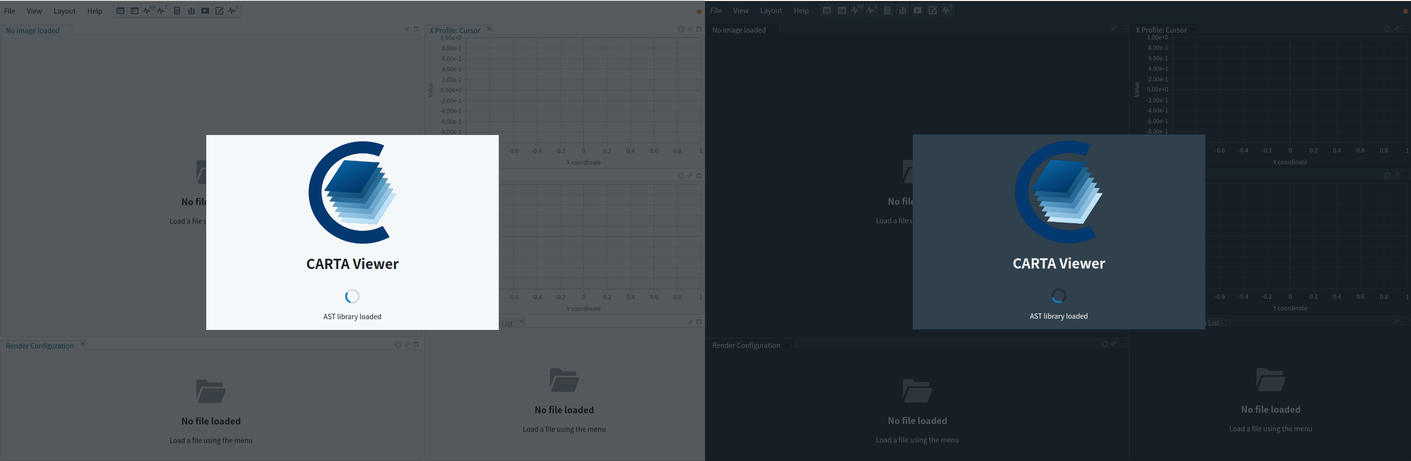 splash screen when initializing frontend · Issue #572 · CARTAvis/carta-frontend · GitHub