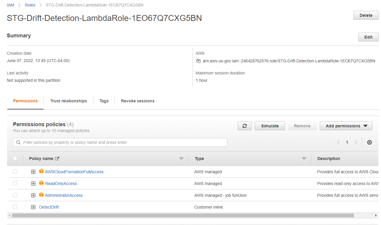 An error occurred (InvalidClientTokenId) when calling the ListStacks operation: The security ...