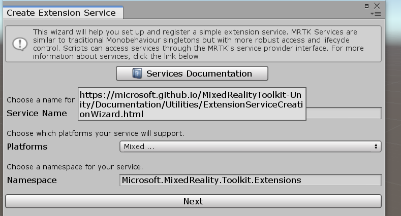 Create Extension Service documentation goes to 404 page · Issue #5653 · microsoft ...