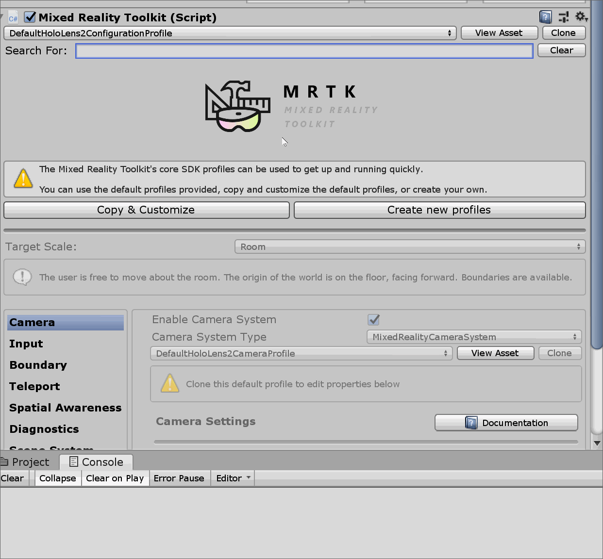 Errors when switching between Default MRTK and custom profiles · Issue #6716 · microsoft ...