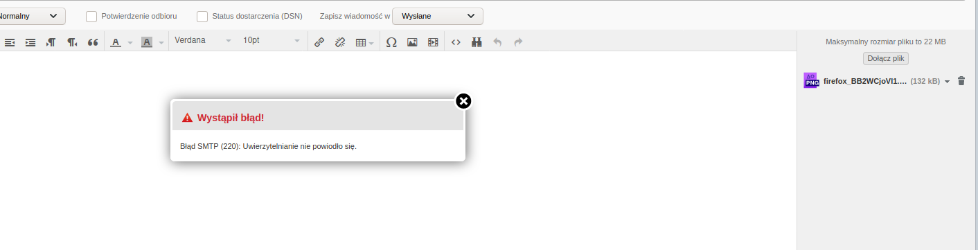 Weird error - STARTLS failed - authentication failed · Issue #8491 · roundcube/roundcubemail ...