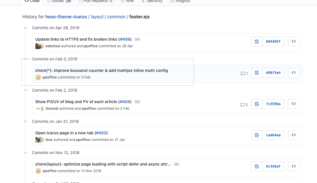 设置了busuanzi=true，但是只有访客数量，没有访问量 · Issue #474 · ppoffice/hexo-theme-icarus · GitHub