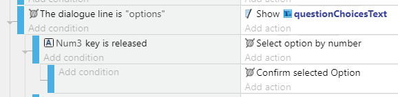 Dialog tree - select option by number not working as expected · Issue #1642 · 4ian/GDevelop · GitHub