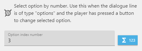 Dialog tree - select option by number not working as expected · Issue #1642 · 4ian/GDevelop · GitHub