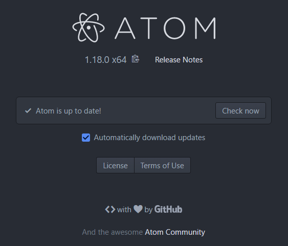 New features that comes with atom v1.18 do not appear · Issue #975 · atom/github · GitHub