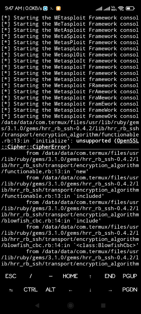 OpenSSL metasploit error · Issue #99 · gushmazuko/metasploit_in_termux · GitHub