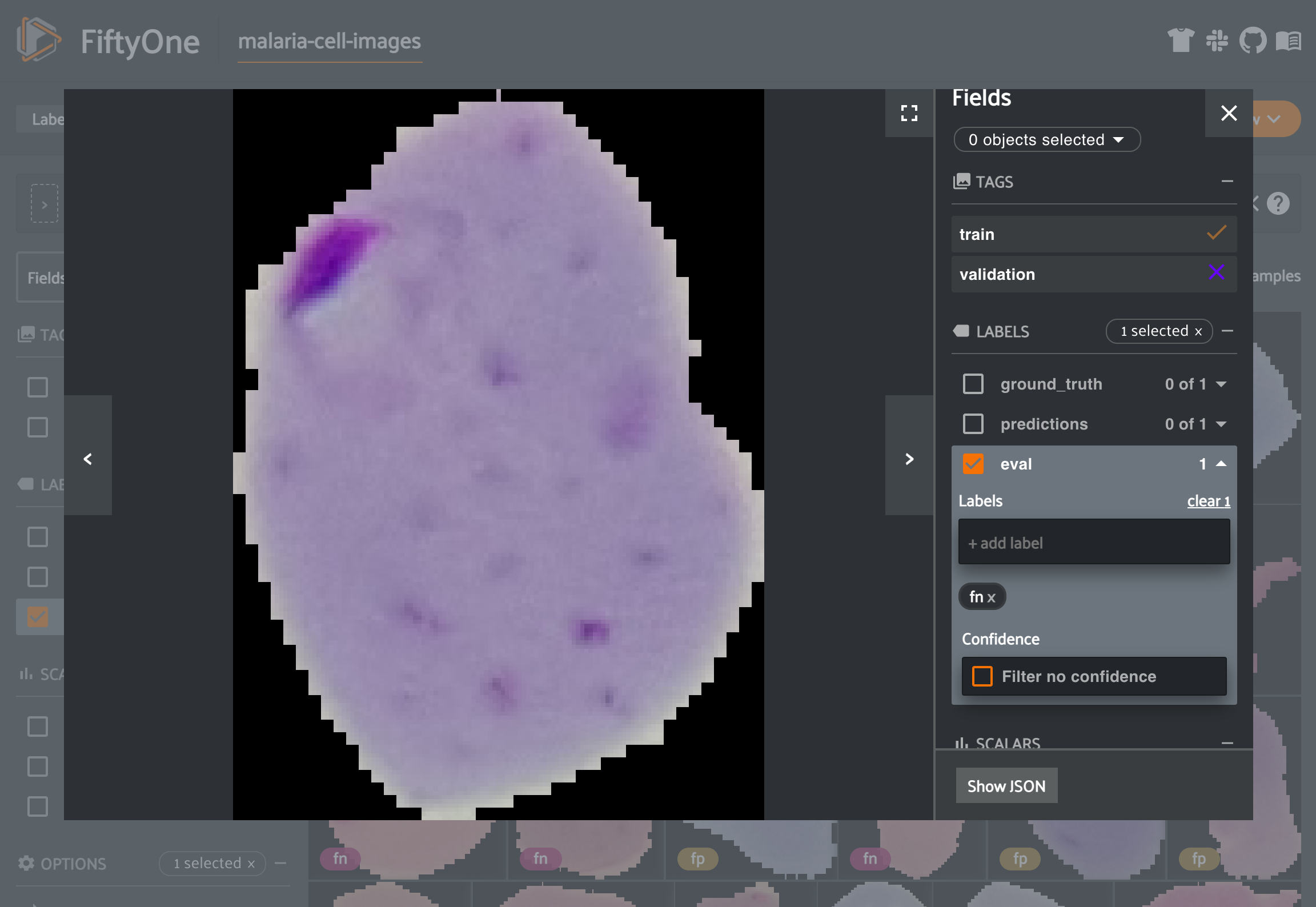 [BUG] Classification label is incorrectly filtered in expanded sample mode · Issue #843 ...