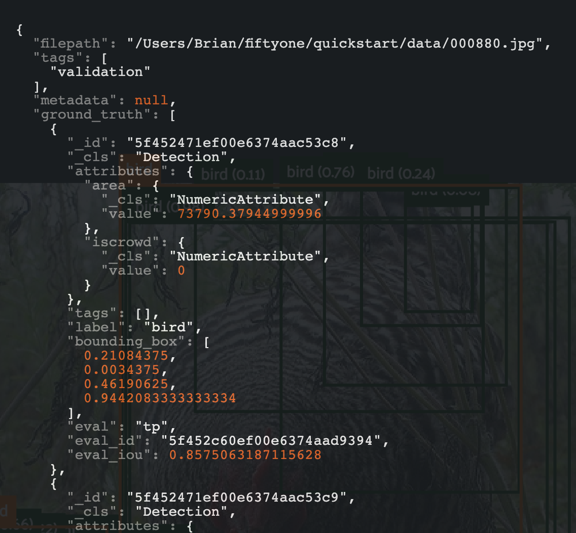 [FR] Don't condense sample JSON format in App · Issue #1199 · voxel51/fiftyone · GitHub