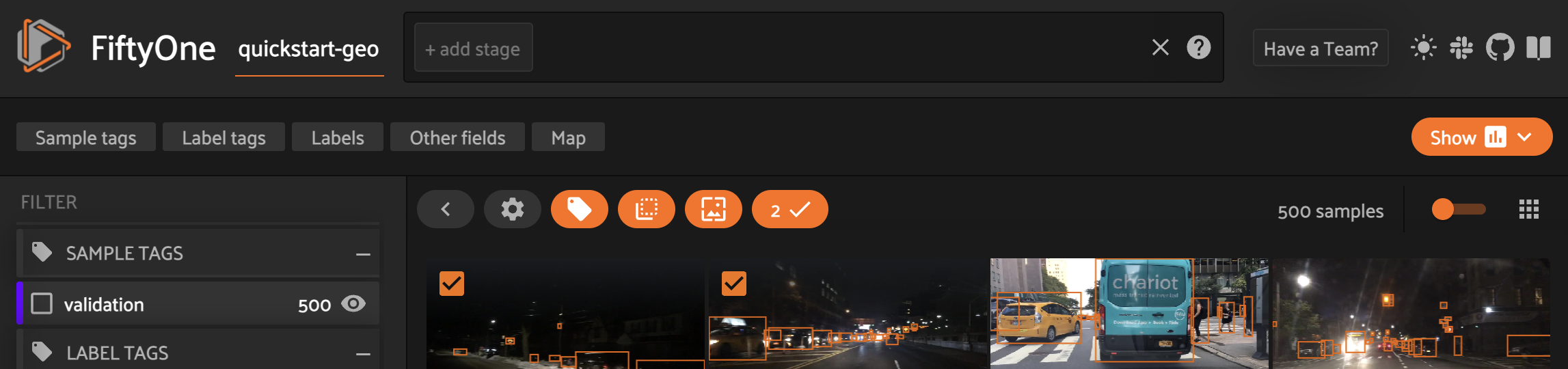 [FR] Bookmark icon should include extended_selection and sample/label selection · Issue #2306 ...