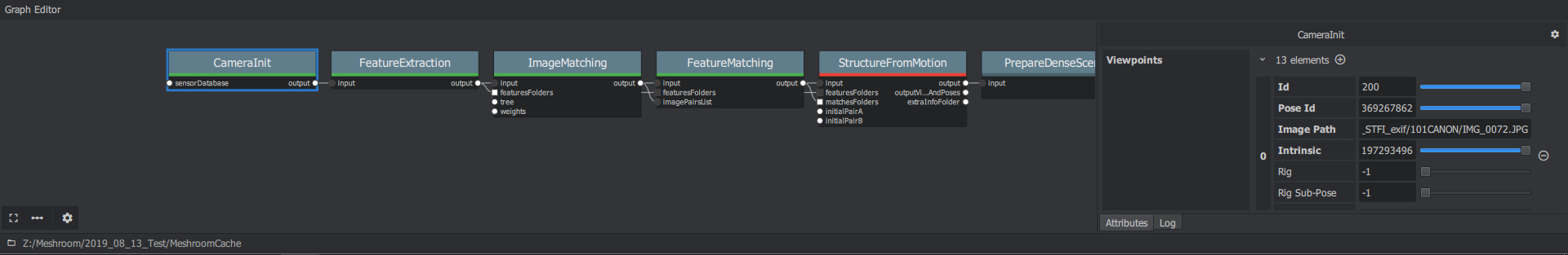 Ids Editable In Node Settings · Issue 187 · Alicevisionmeshroom · Github
