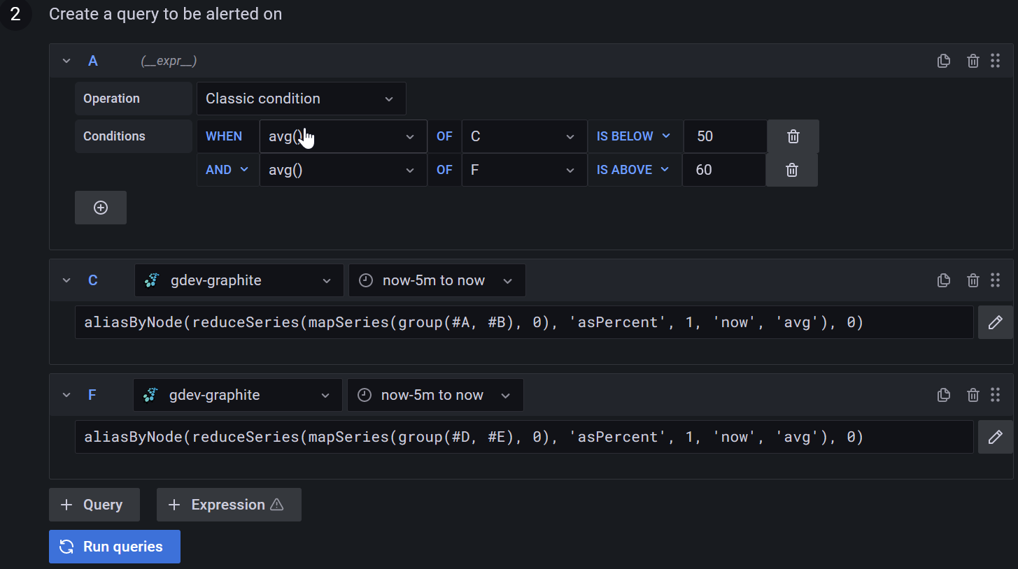 Grafana loses referenced sub-queries during migration · Issue #41989 ...