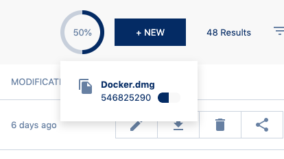 UX - upload progress · Issue #1001 · owncloud/web · GitHub