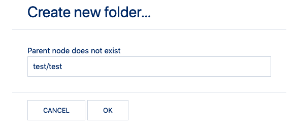 its possible to create a file/folder that contains a "/" in the name ...